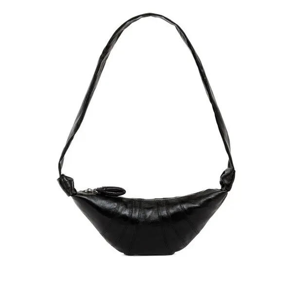 LEMAIRE Coated Cotton Canvas Croissant Shoulder Bag