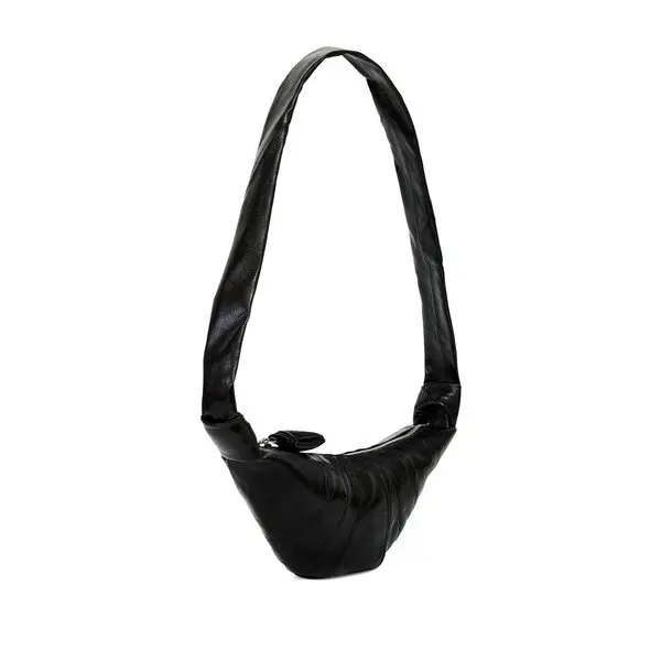 LEMAIRE Coated Cotton Canvas Croissant Shoulder Bag