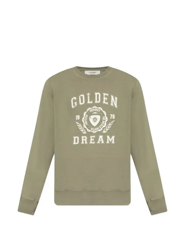 GOLDEN GOOSE Logo Cotton Sweatshirt