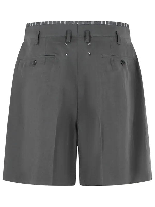 MAISON MARGIELA Cotton Blend Bermuda Shorts