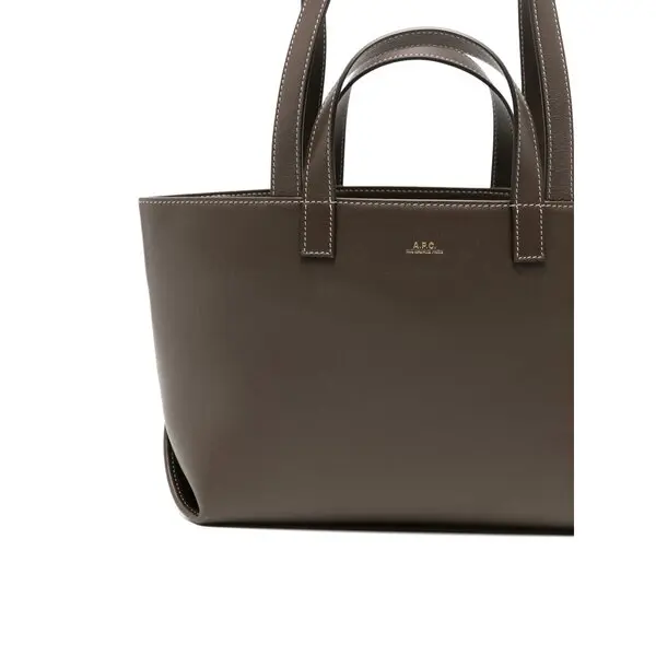 A.p.c. Leather Tote Bag