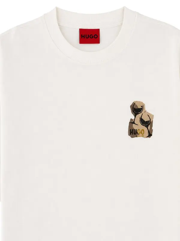 Hugo T-shirt Con Stampa