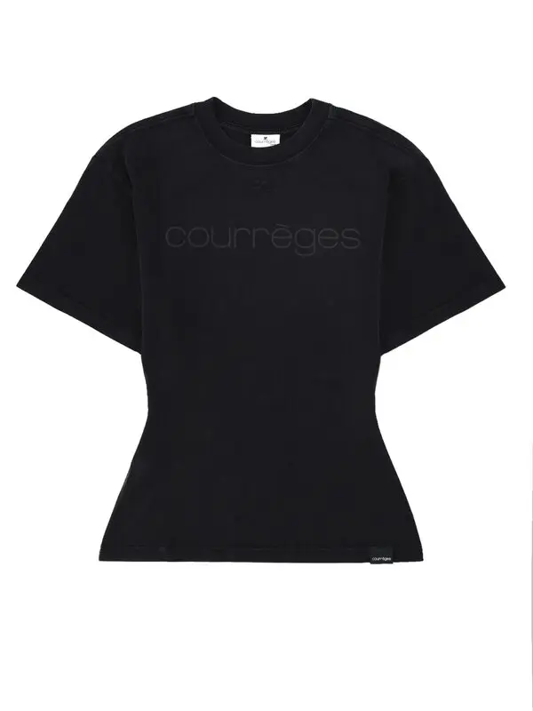 COURREGES T-shirt Con Logo
