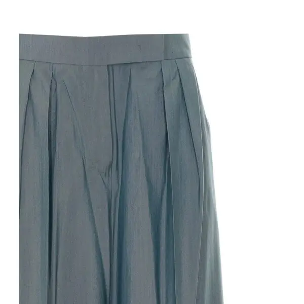 Max Mara Wool-silk Wide Leg Trousers