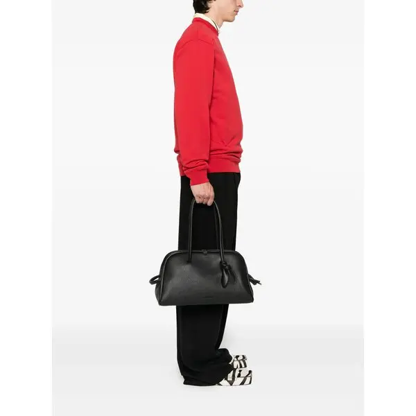 Jacquemus Grained Leather Tote Bag