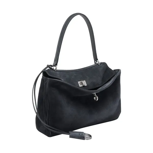 Balenciaga Small Suede Rodeo Handbag