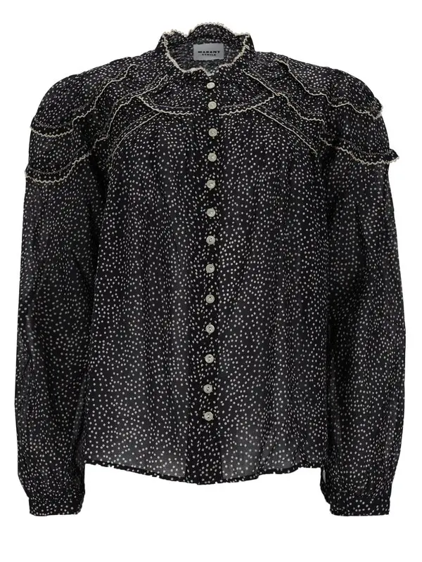 MARANT ETOILE Christa Cotton Voile Shirt