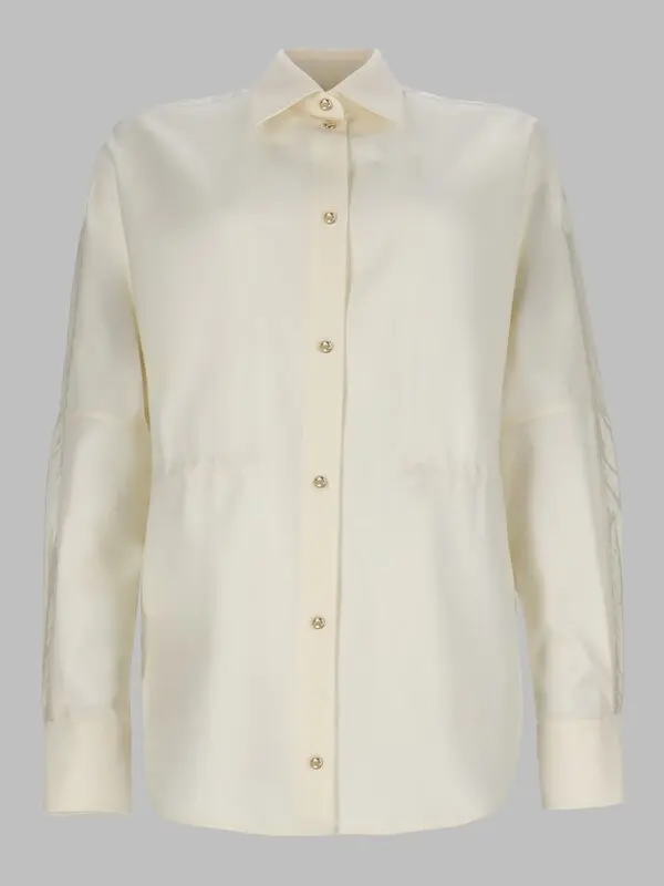 Moncler Wool And Nylon Shirt