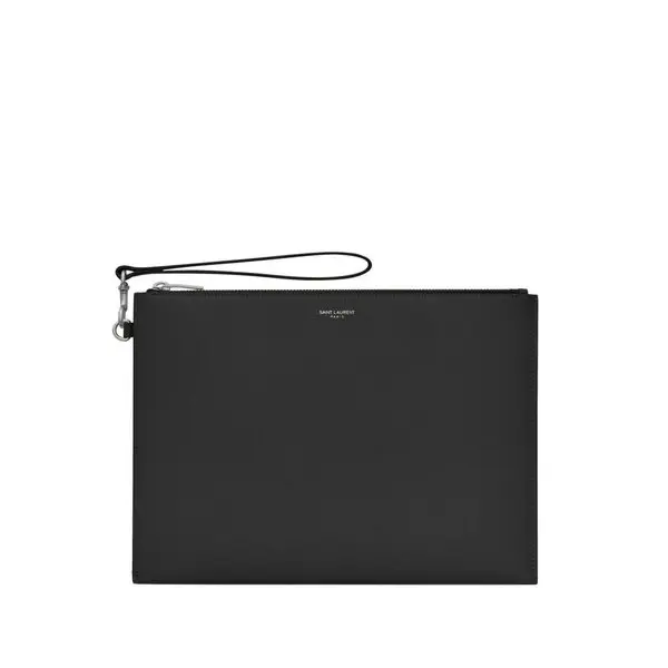 Saint Laurent Leather Pouch