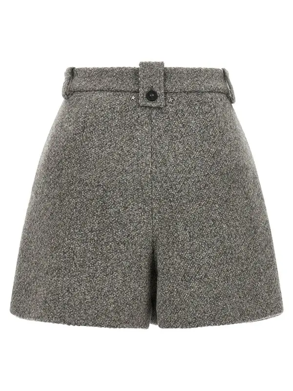 GOLDEN GOOSE Ryanna Virgin Wool Shorts