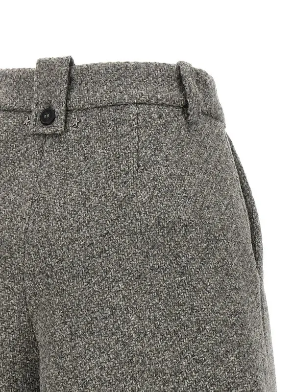 GOLDEN GOOSE Ryanna Virgin Wool Shorts