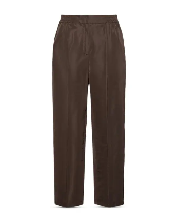 Max Mara Boheme Silk-blend Pull-on Trousers