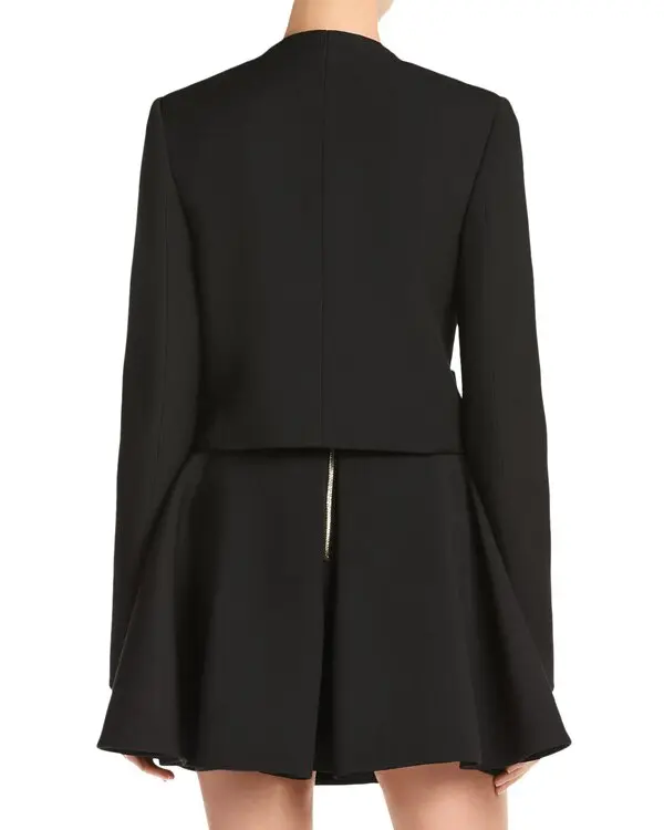 Versace Wool Buckle Front Jacket