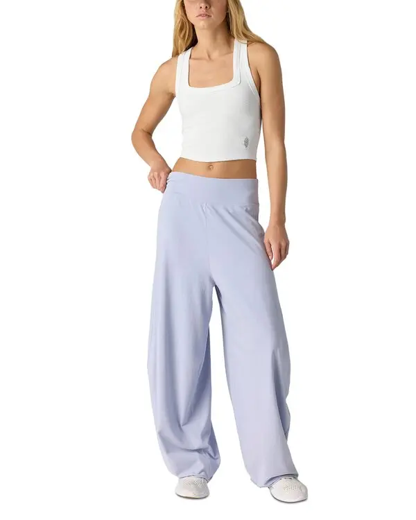 Free People Hot Shot Easy Pants - Slate