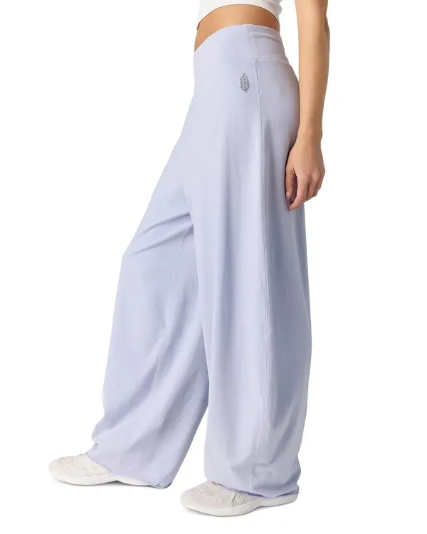 Free People Hot Shot Easy Pants - Slate