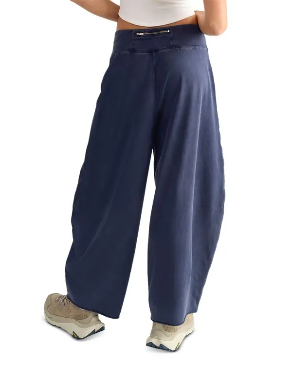 Free People Hot Shot Easy Pants - True Navy