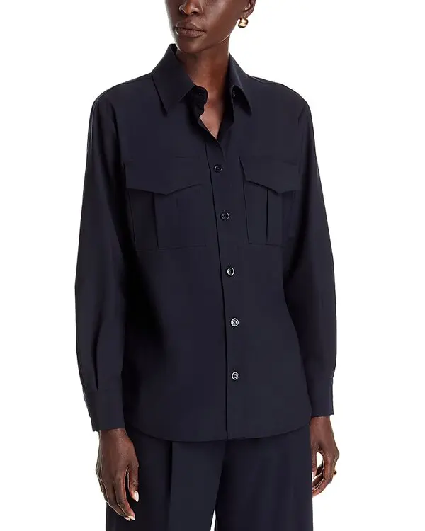 Herno Oversized Button Front Shirt