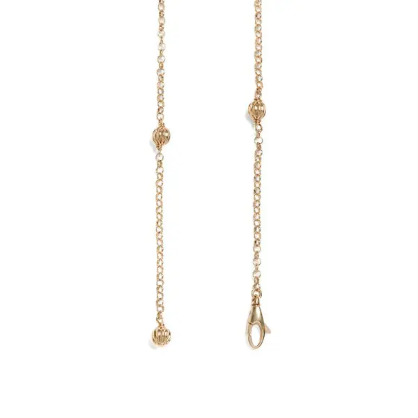 Valentino Garavani Tone Chain And Swarovski Crystal Necklace