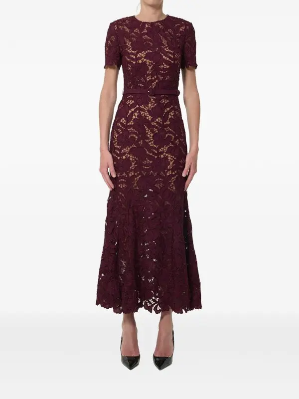 SELF-PORTRAIT Lace Long Dress