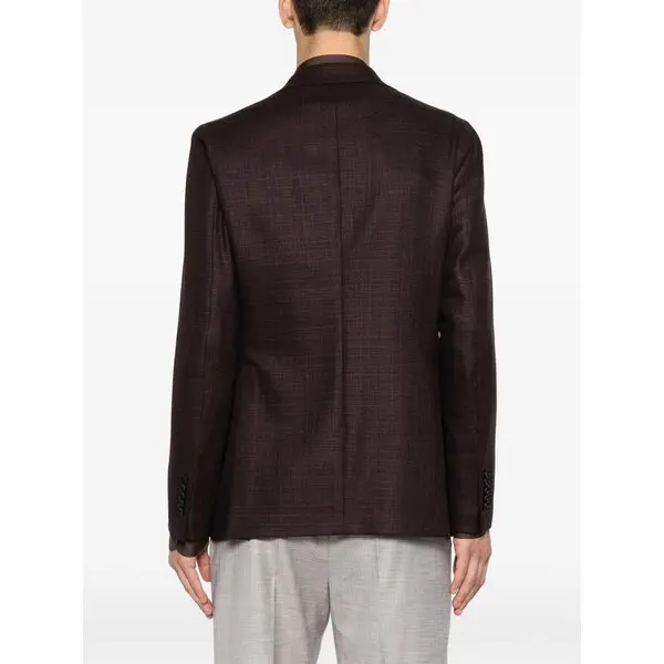 Tagliatore Virgin Wool Textured Blazer