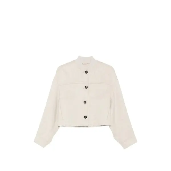 Brunello Cucinelli Cashmere Cropped Jacket