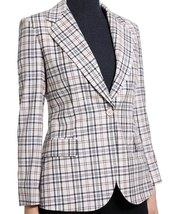 Theory Lynnia Wool Tailored Blazer