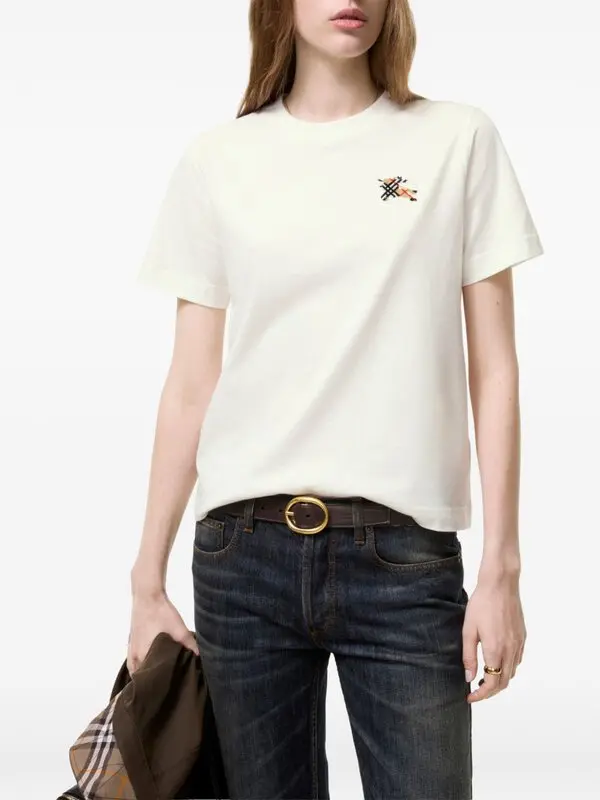 Burberry Logo Cotton T-shirt