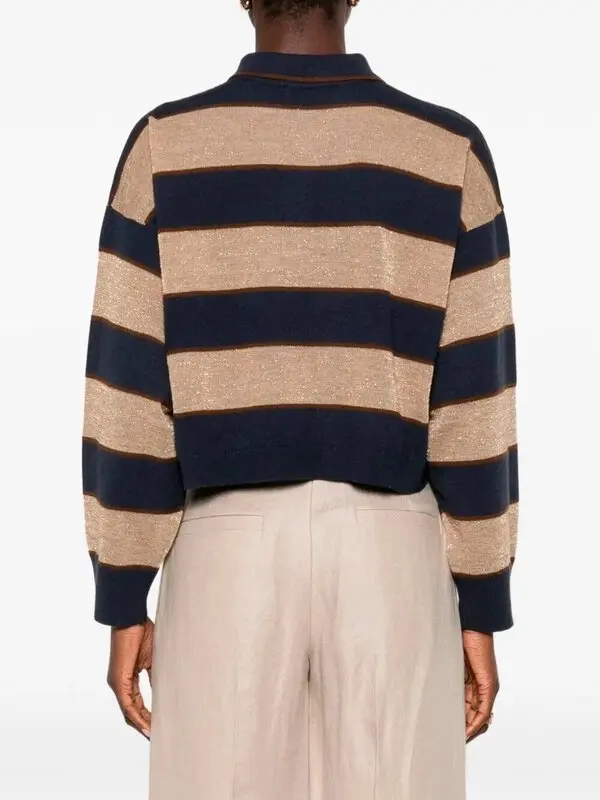 Brunello Cucinelli Wool Polo Sweater
