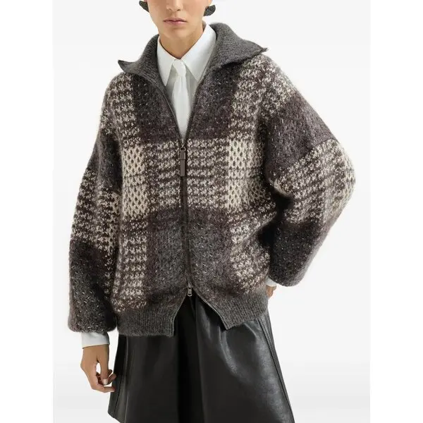 Brunello Cucinelli Oversized Zip-up Jacket
