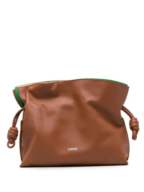 Loewe Flamenco Medium Leather Clutch