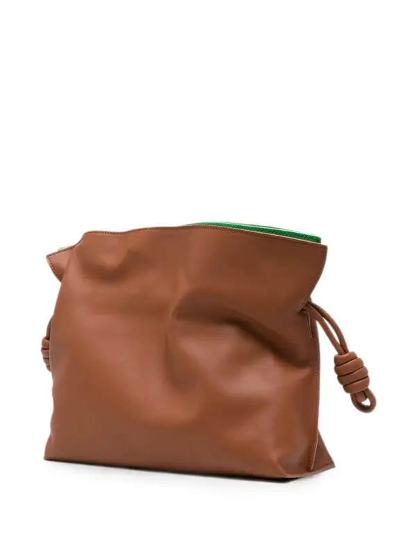 Loewe Flamenco Medium Leather Clutch