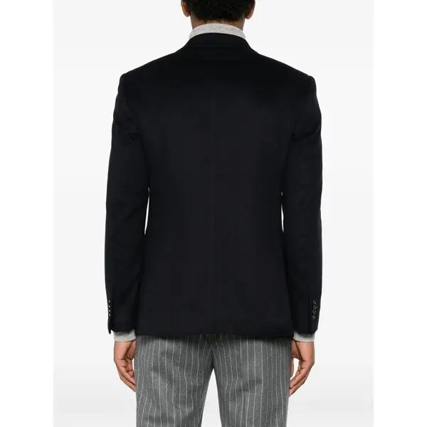 Tagliatore Virgin Wool Blend Double-breasted Blazer