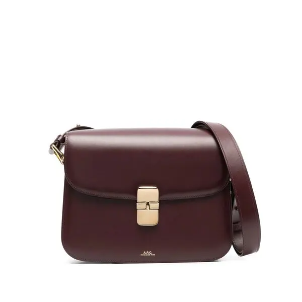 A.p.c. Leather Shoulder Bag