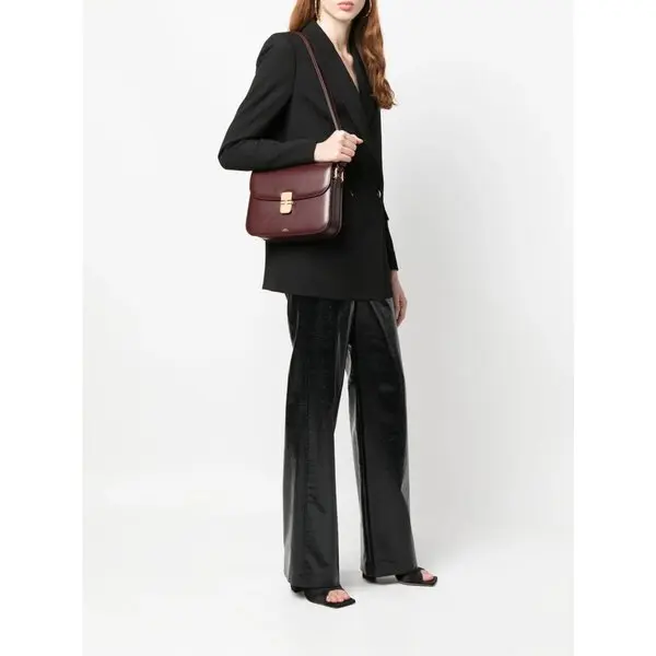 A.p.c. Leather Shoulder Bag