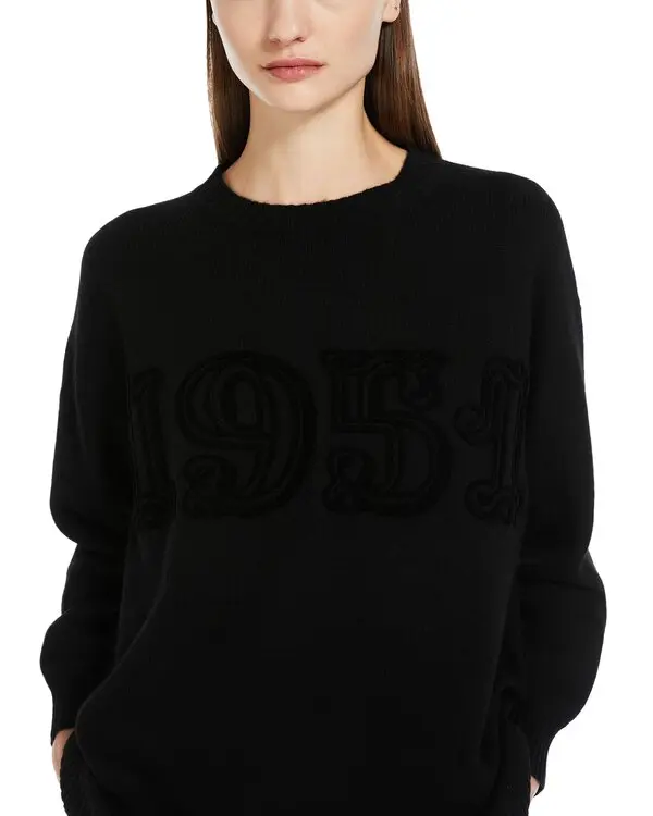 Max Mara Fido Wool & Cashmere Crewneck Sweater