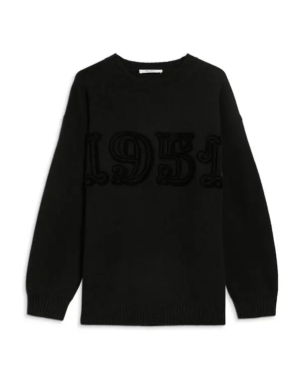 Max Mara Fido Wool & Cashmere Crewneck Sweater