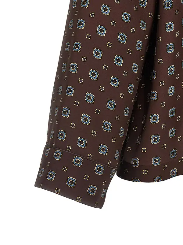 Moschino Patterned Silk Shirt