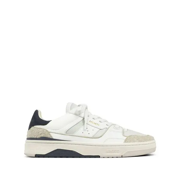 Axel Arigato Calf Leather Paneled Low-top Sneakers