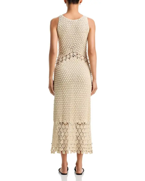 Rabanne Beaded Crochet Dress
