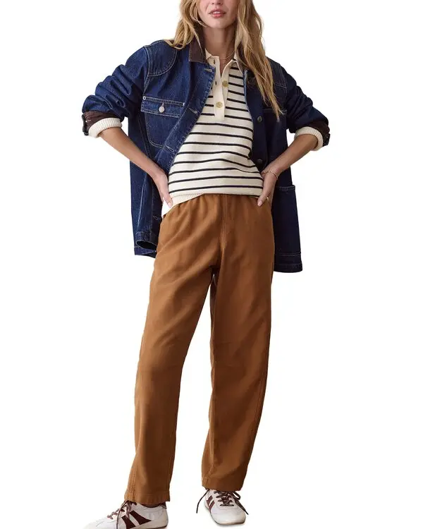 Marine Layer Jessie High Rise Barrel Pants