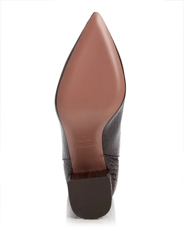 Paris Texas Anja Embossed Leather Tall Boots