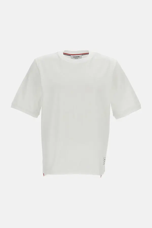 Thom Browne Ottoman 4 Bar Tee Shirt