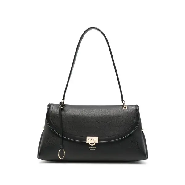 FERRAGAMO Tote Bags - Black