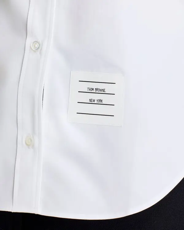 Thom Browne Cotton Classic Long Sleeve Shirt
