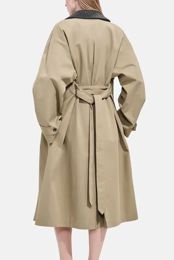 Bottega Veneta Cotton Trench Coat