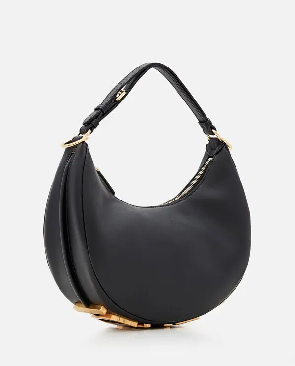 Fendi Small Graphy Leather Shoulder Bag