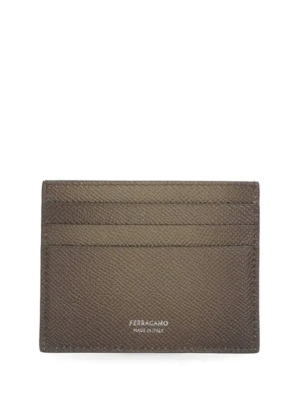 FERRAGAMO Gancini Credit Card Holder