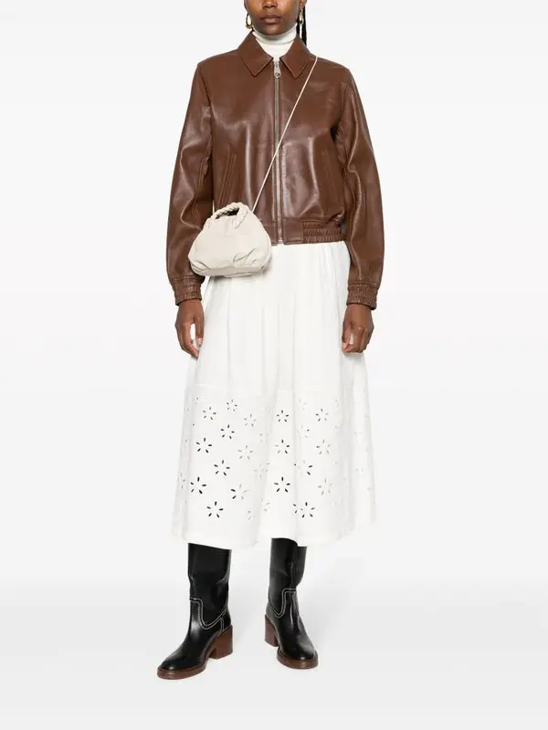 Hereu Bombon Leather Handbag