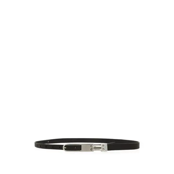 Rick Owens Calfskin Leather Belt - Black