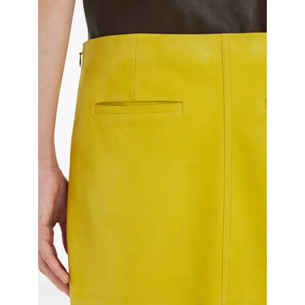 FERRAGAMO Nubuck Pencil Skirt
